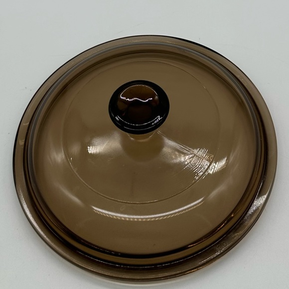 Corningware | Kitchen | Vintage Corning Visions Amber Lid Small Vc ...